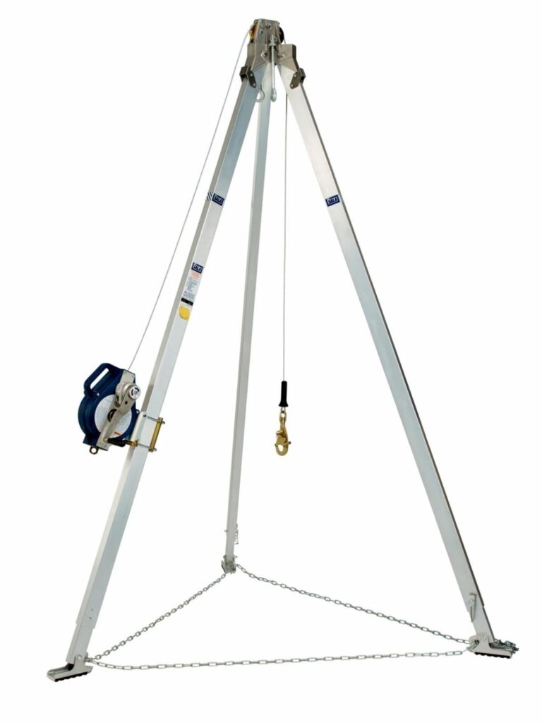 8301097 - 3M DBI-SALA Confined Space Aluminum Tripod with 3-Way SRL, 9 ...