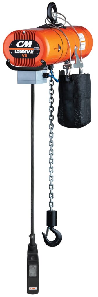 CM Lodestar VS 1 Tons 8 fpm 10 ft Electric Chain Hoist - LV10082B102MA ...